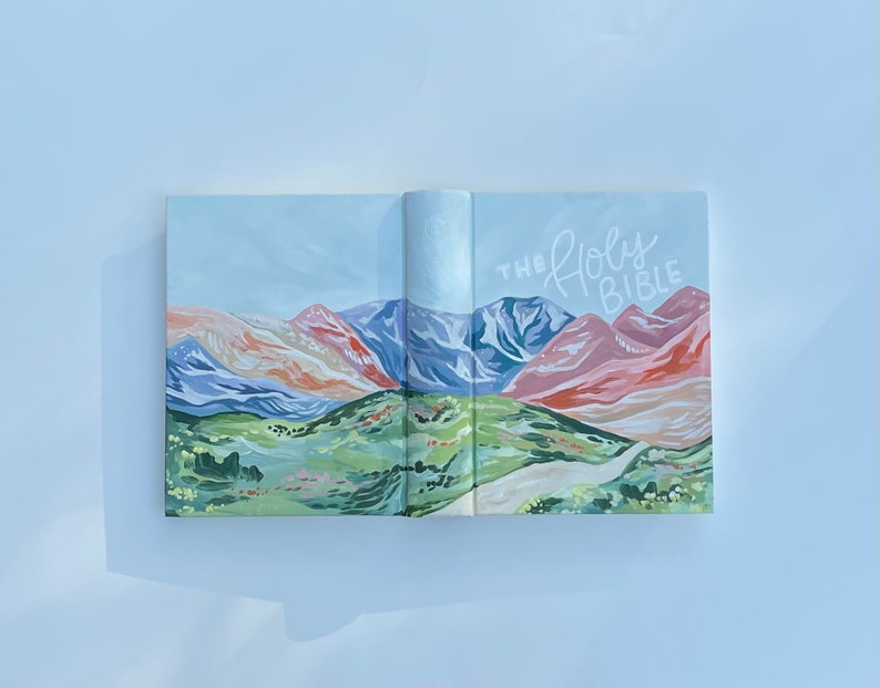 Custom Painted ESV Journaling Bibles - Etsy