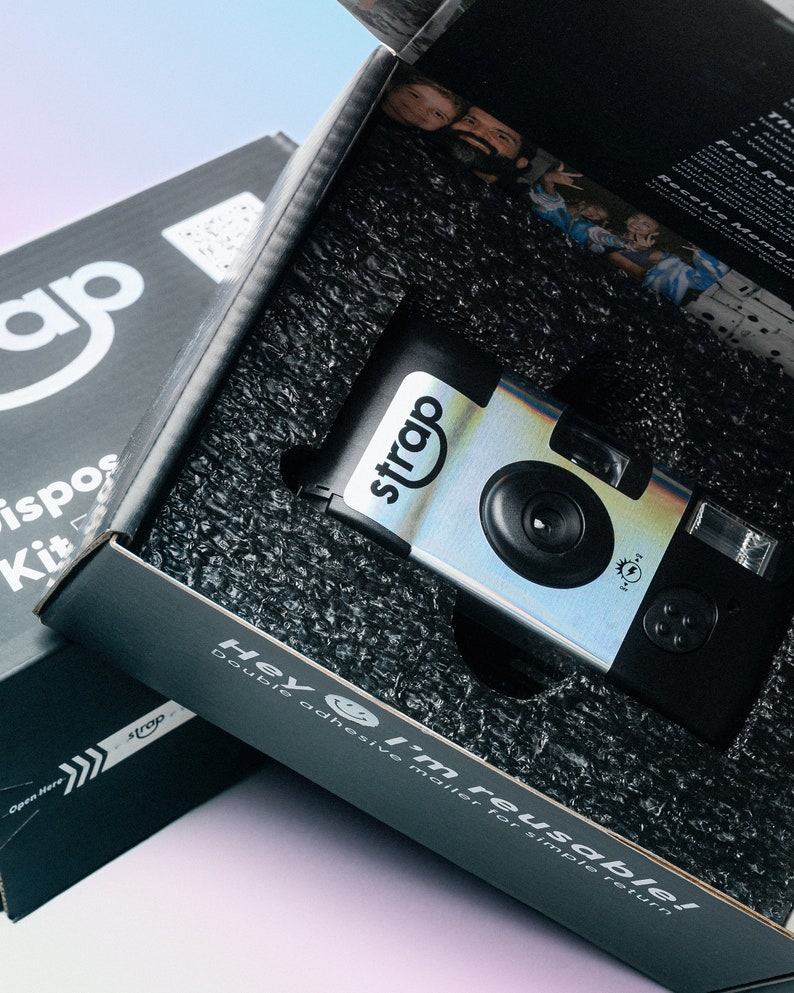 Disposable Camera Kit - 27 Exposure Film + Development & Digital Scans ...