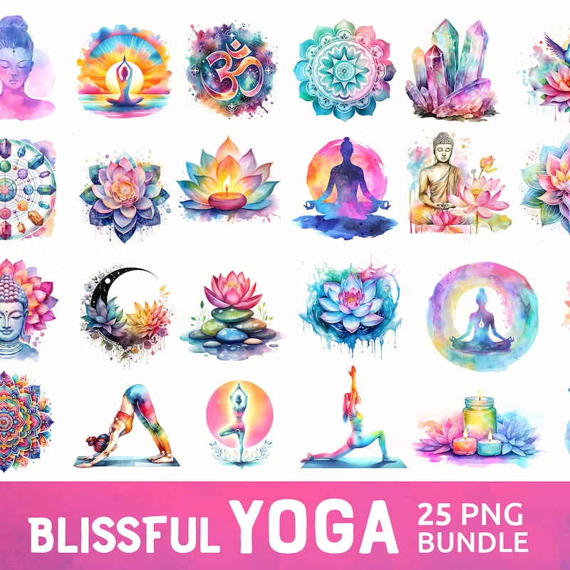 Mindfulness Clipart - Etsy