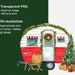 Camper's Christmas Clipart PNG Bundle, Christmas in July Clipart ...