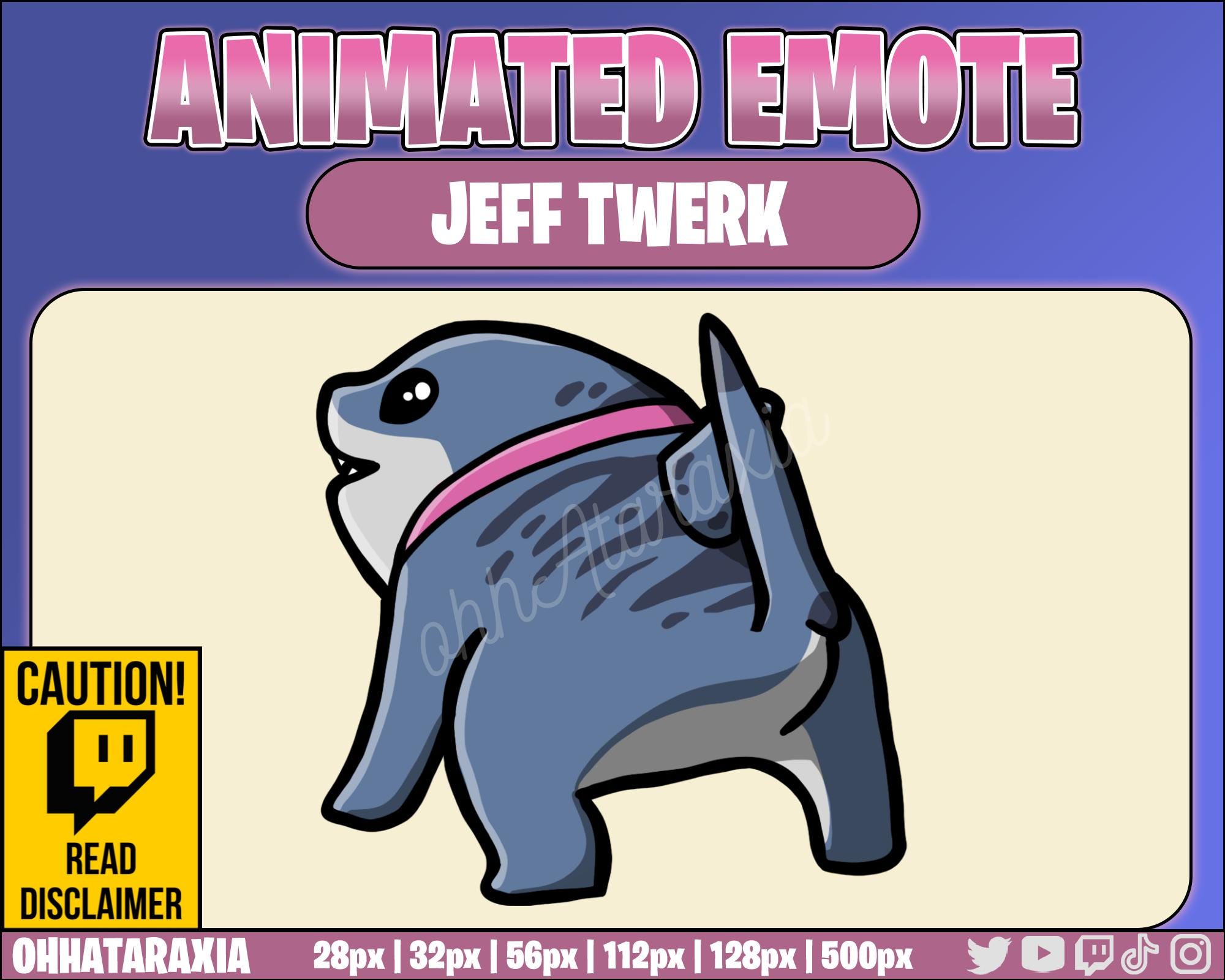 Animated Emote/alert - Jeff Twerk - Instant Download - Ready to Use! - Etsy