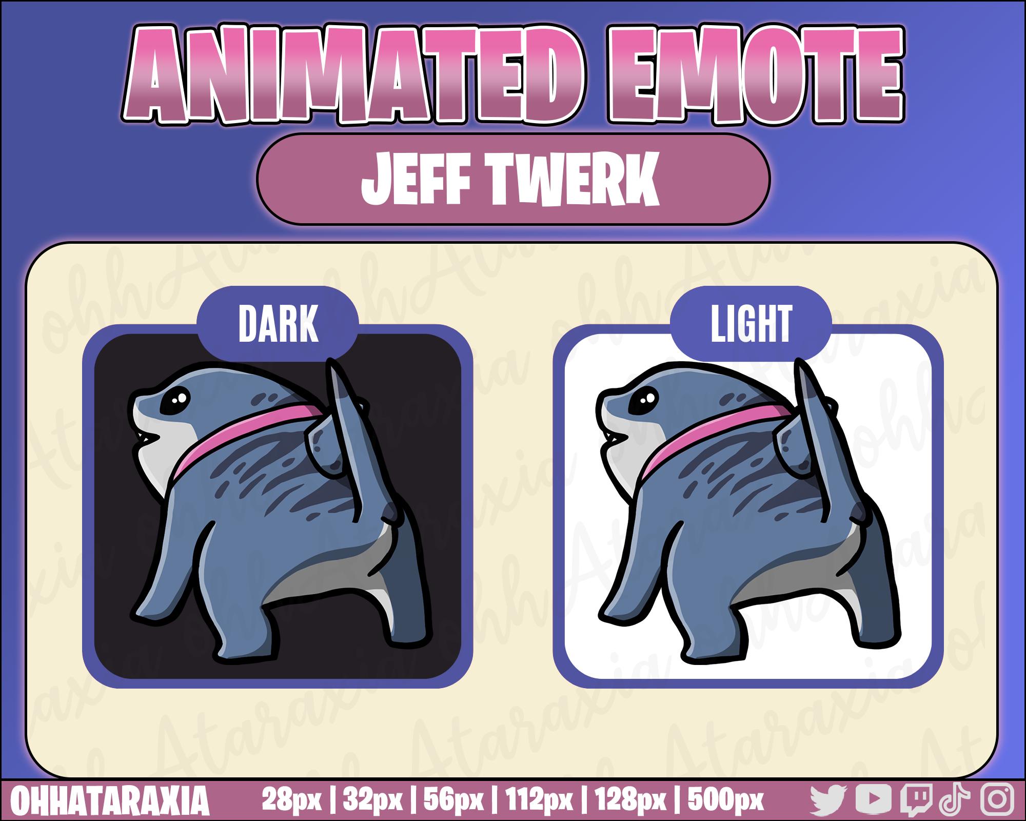 Animated Emote/alert - Jeff Twerk - Instant Download - Ready to Use! - Etsy