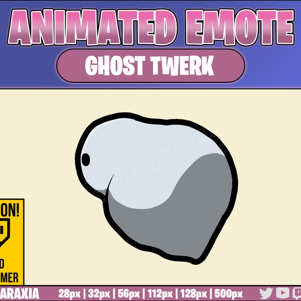 Twerk Ghost - Etsy