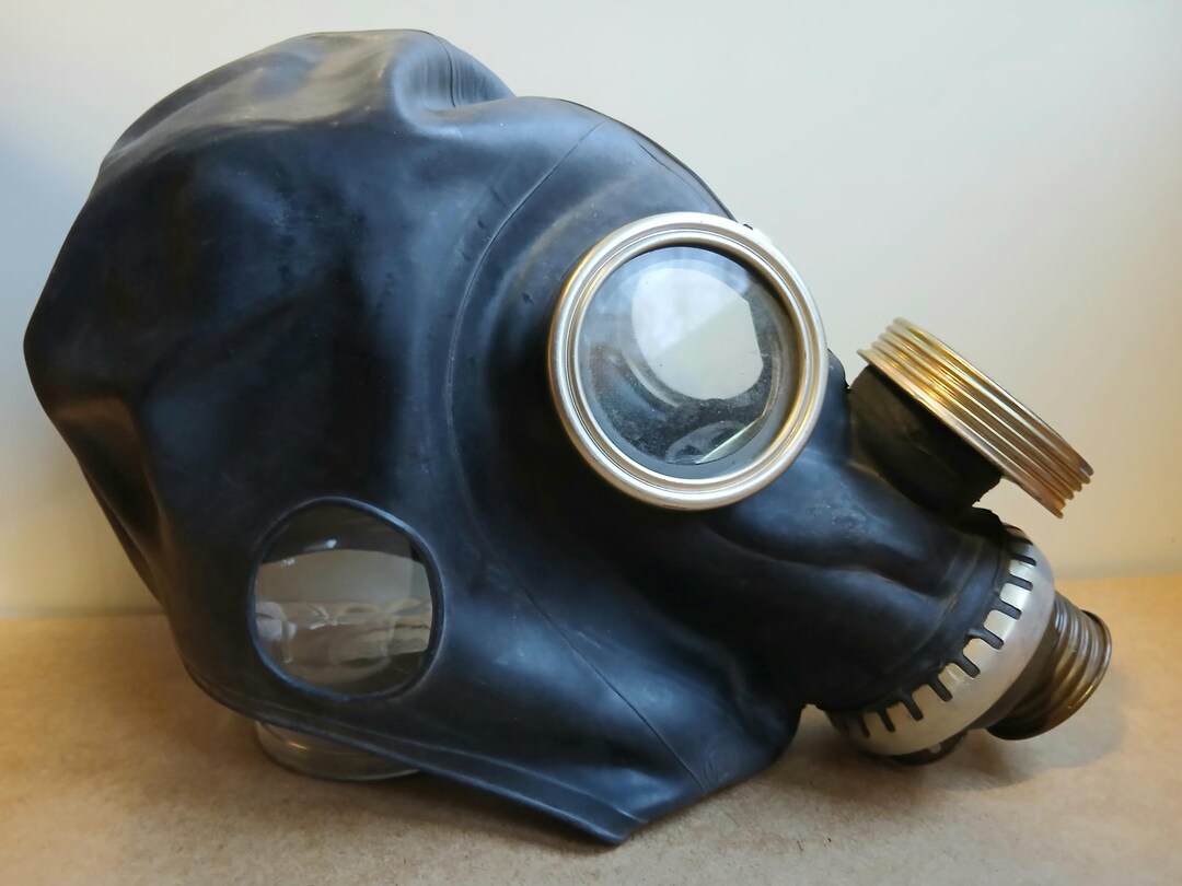 Soviet Russian GP-5M\PMG-2 Gas Mask.black. Complete Set. New. Personal ...