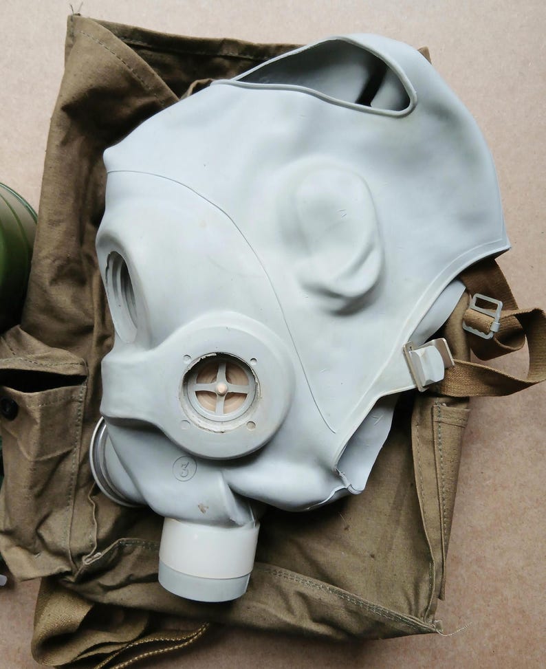Soviet Military Gas Mask PMG NEREKHTA. Original 1975-84. Set. Vintage ...