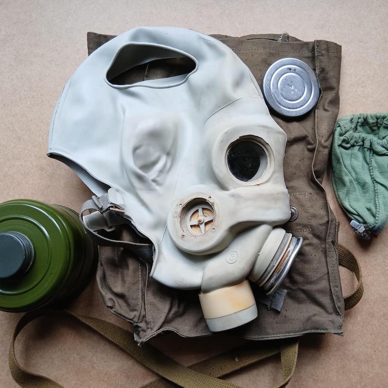 Pmg gas mask - Etsy Polska