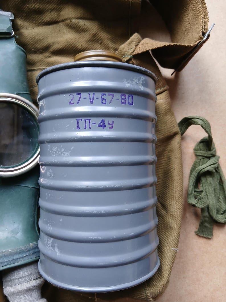 Soviet Gas Mask GP-4U. Rarity. Full Set. Personal Protective Equipment ...