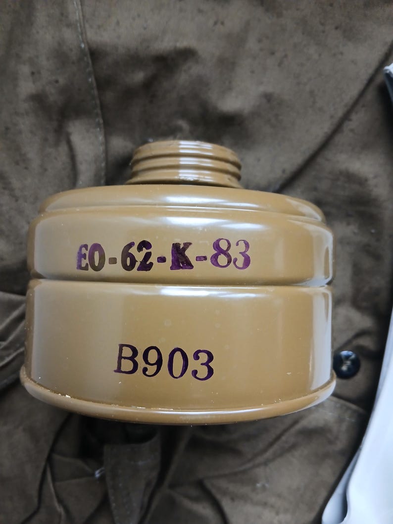 Soviet Russian Military Pmg-2\gp-5m Gas Mask, Filter Eo-62k. Complete ...