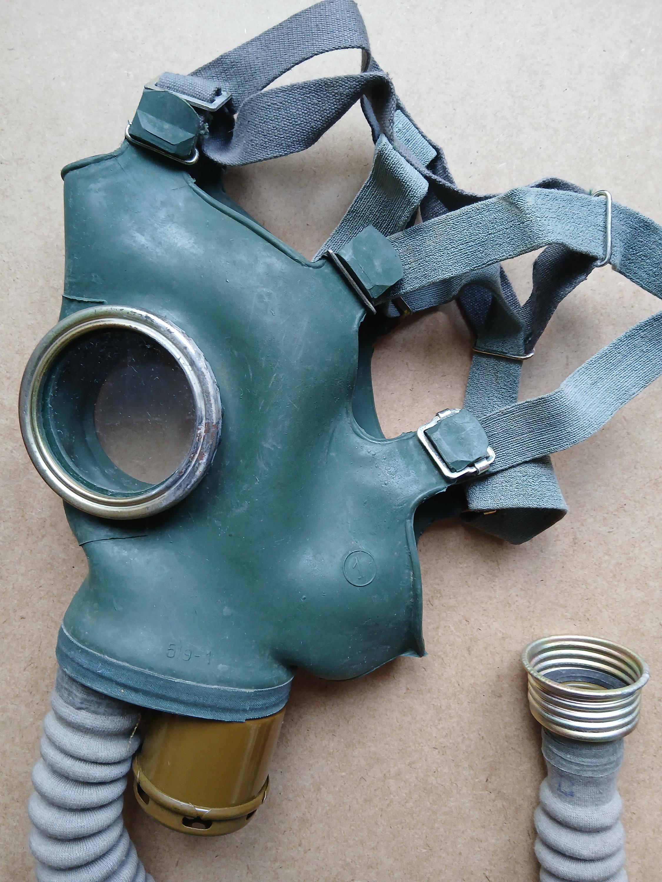 Soviet Gas Mask GP-4U. Rarity. Full Set. Personal Protective Equipment ...