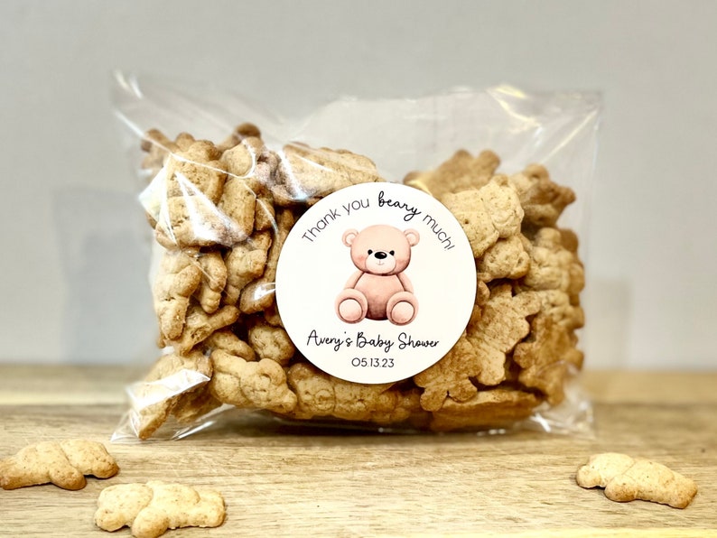 Teddy Bear Baby Shower Stickers, Custom Teddy Bear Party Favor Labels ...