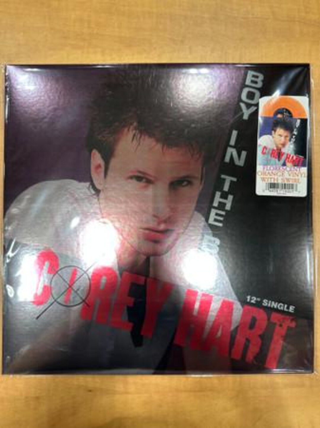 COREY HART - Boy in the Box (florescent Orange With Swirl Vinyl 160g ...