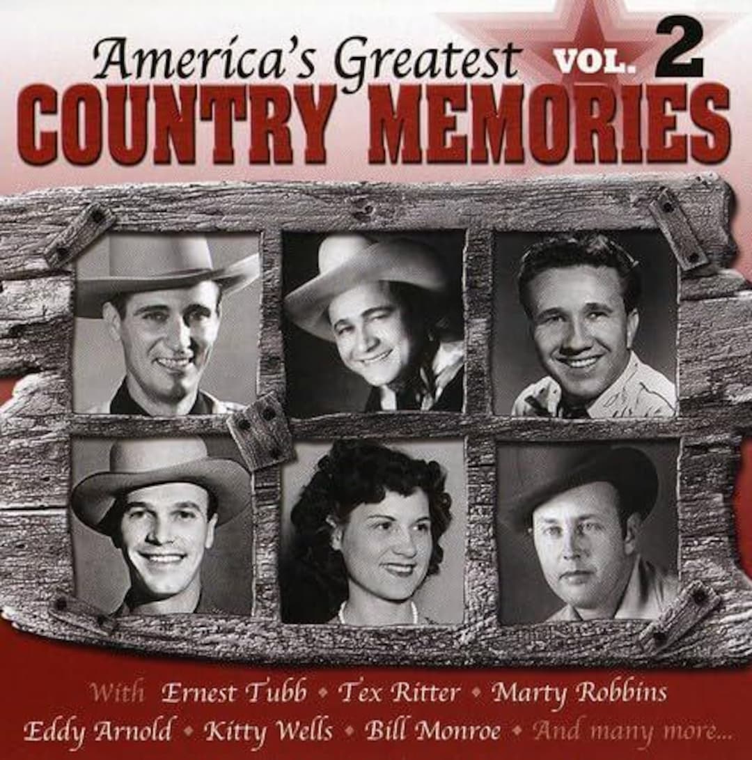 28 AMERICA'S Greatest Country MEMORIES - Volume 2 - CD - Etsy