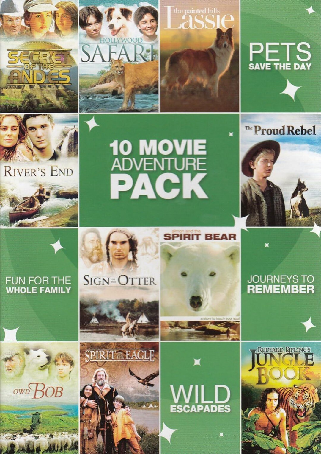 10 Movie Adventure Pack - 10 Movie Adventure Pack - DVD - Etsy UK