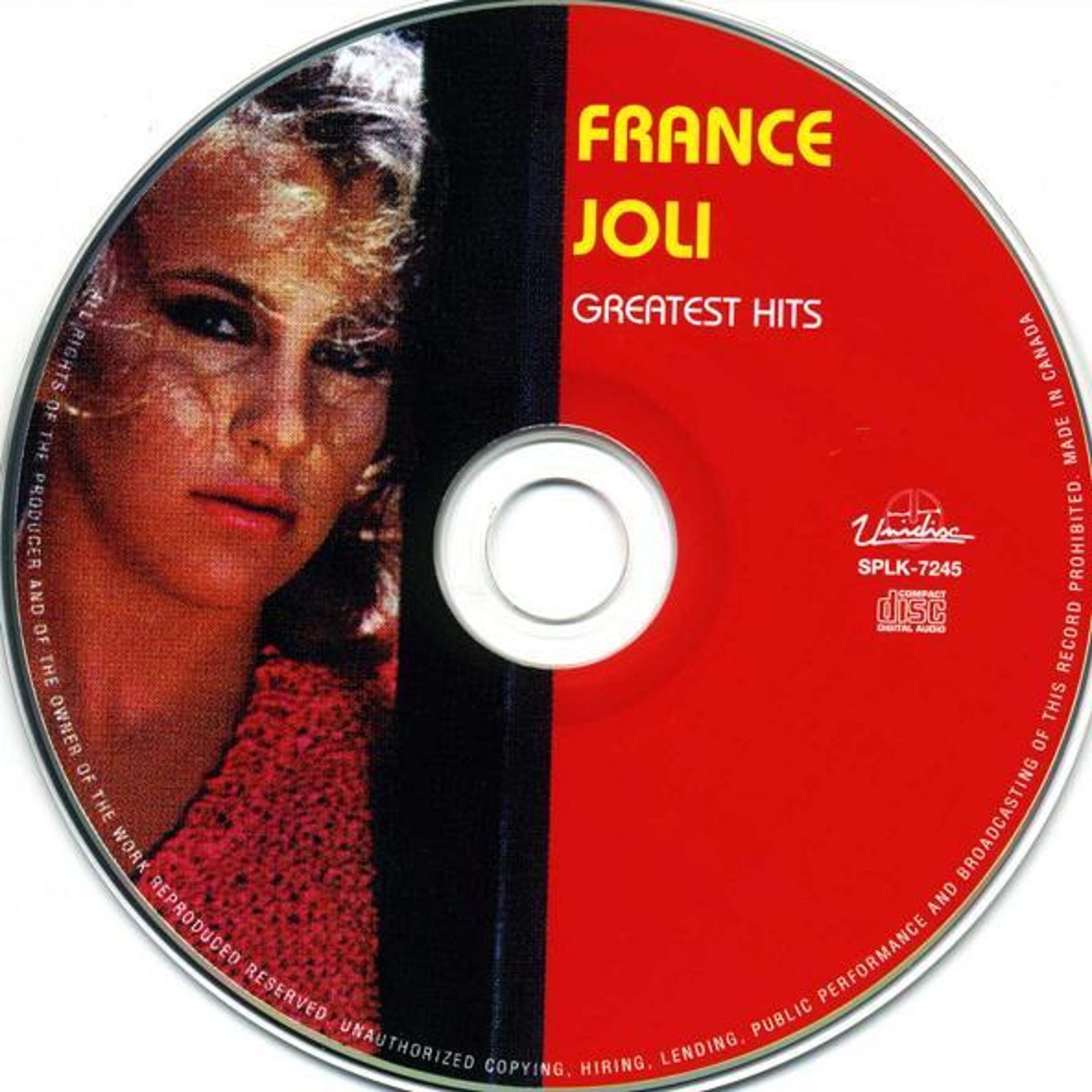 FRANCE JOLI - Greatest Hits - CD - Etsy