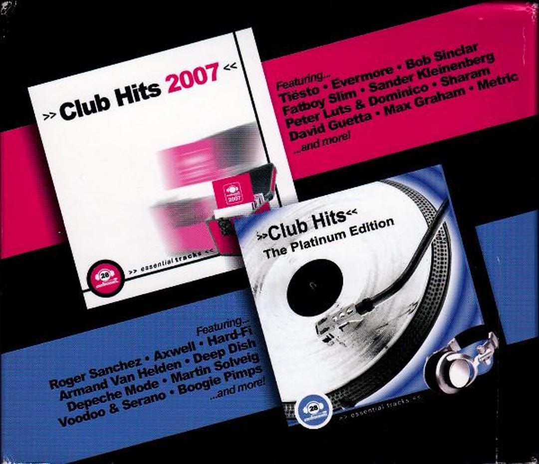 Club Hits 2007 - Club Hits the Platinum Edition 4cd - CD - Etsy