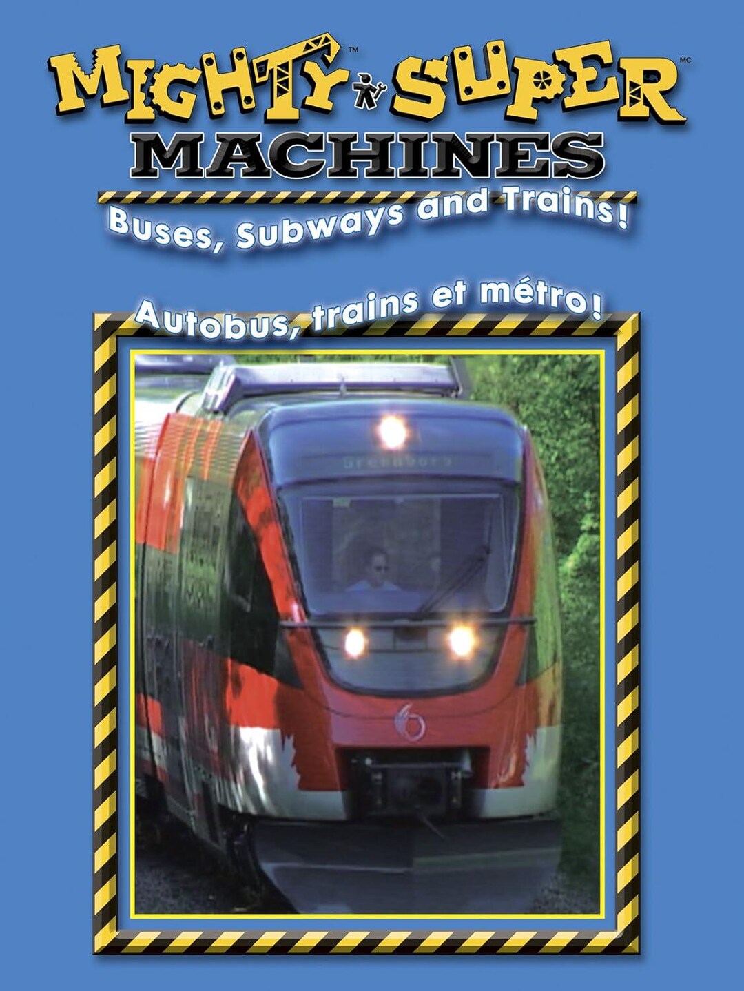 Mighty Machines - Buses, Subways and Trains - DVD - Etsy