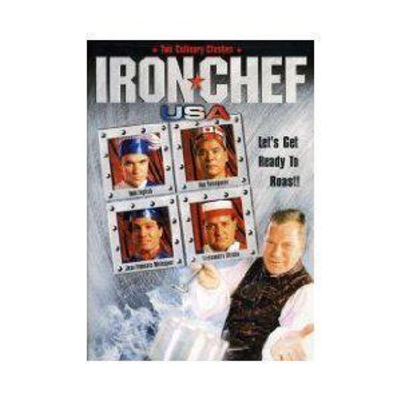 Iron Chef USA - Two Culinary Clashes - DVD - Etsy Canada