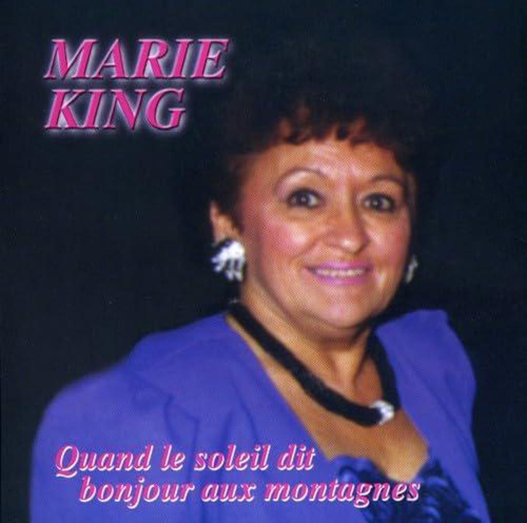 Marie King - Quand Le Soliel Dit Bonjour Au Montagne - CD - Etsy