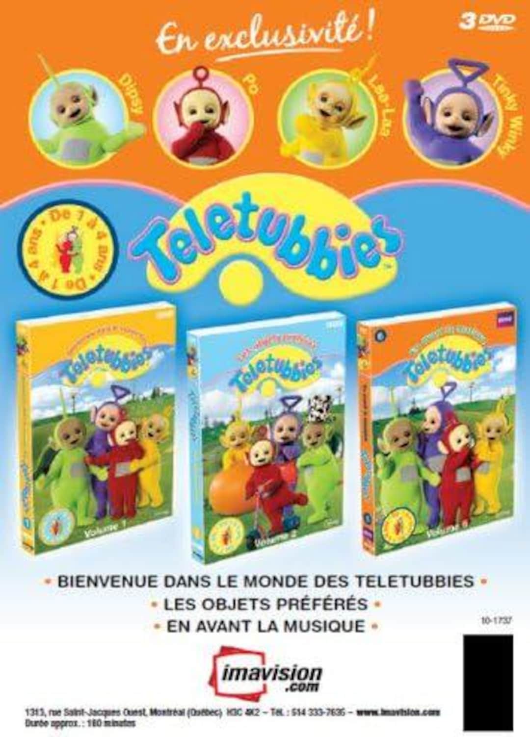 TELETUBBIES Collection Volume 1- 2- 6 (3dvd) - DVD - Etsy