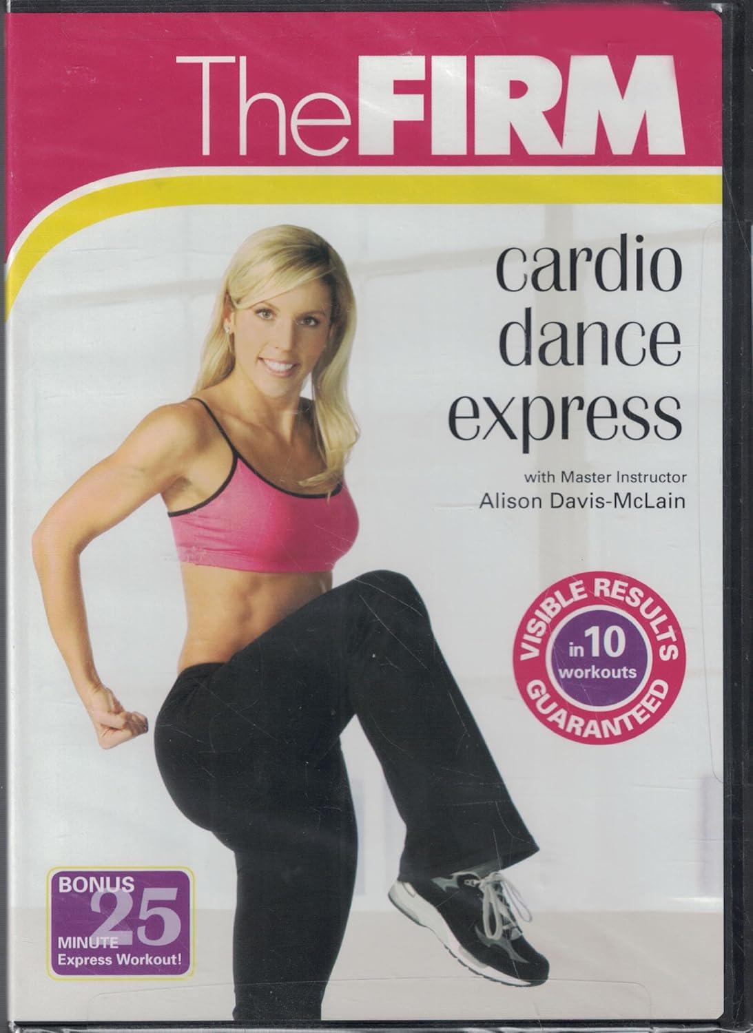 FIRM - Cardio Dance Express With Alison Davis-mclain - DVD - Etsy