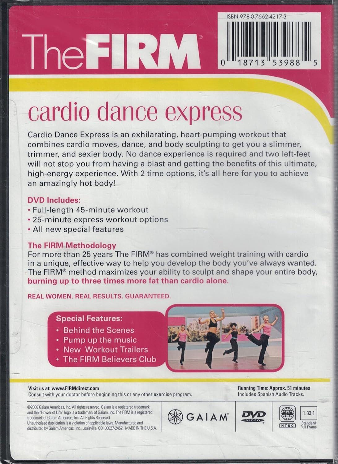 FIRM - Cardio Dance Express With Alison Davis-mclain - DVD - Etsy