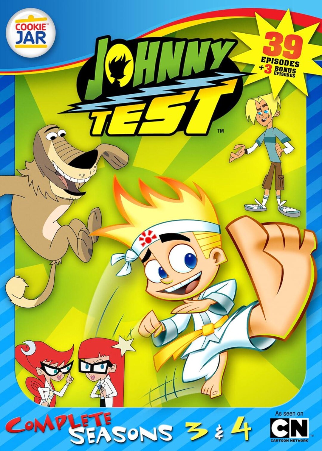 Johnny Test - the Complete Seasons 3 and 4 - DVD - Etsy