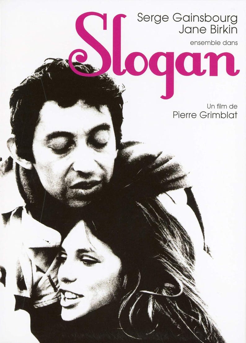 Serge Gainsbourg & Jane Birkin Slogan (film Culte Des Annees 60) - DVD ...