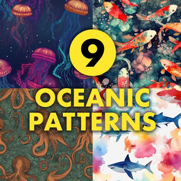 Ocean Themed Tiles - Etsy