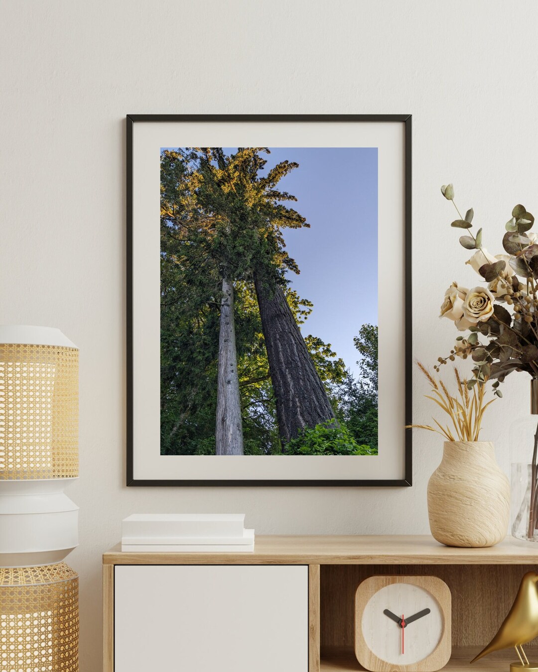 Oregon Botany Wall Art Two Trees Digital/printable Posters Floral ...