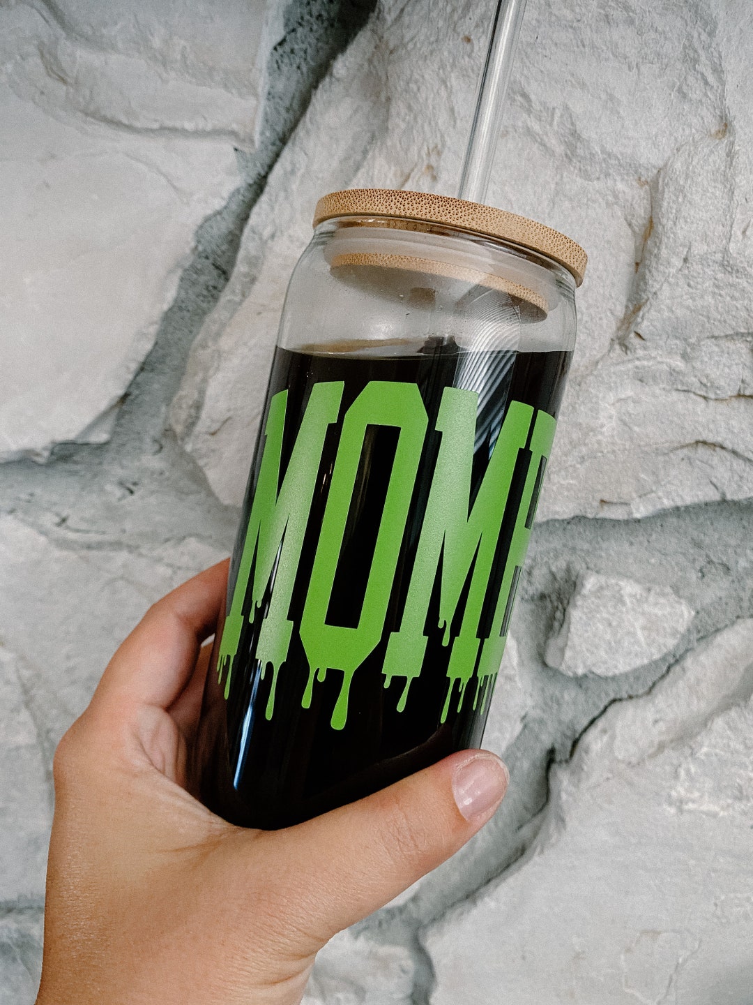 Mama Zombie Iced Coffee Glass: Halloween Libbey Glass Cup - Etsy