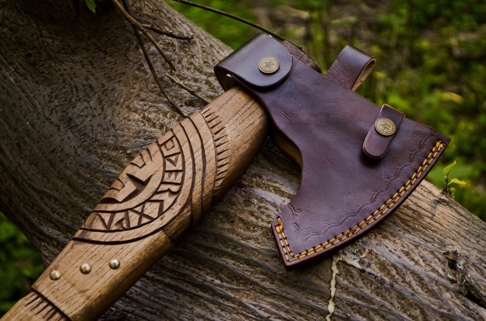 Customize Forged Axe Hatchet Viking Axe Battle Axe Birch - Etsy