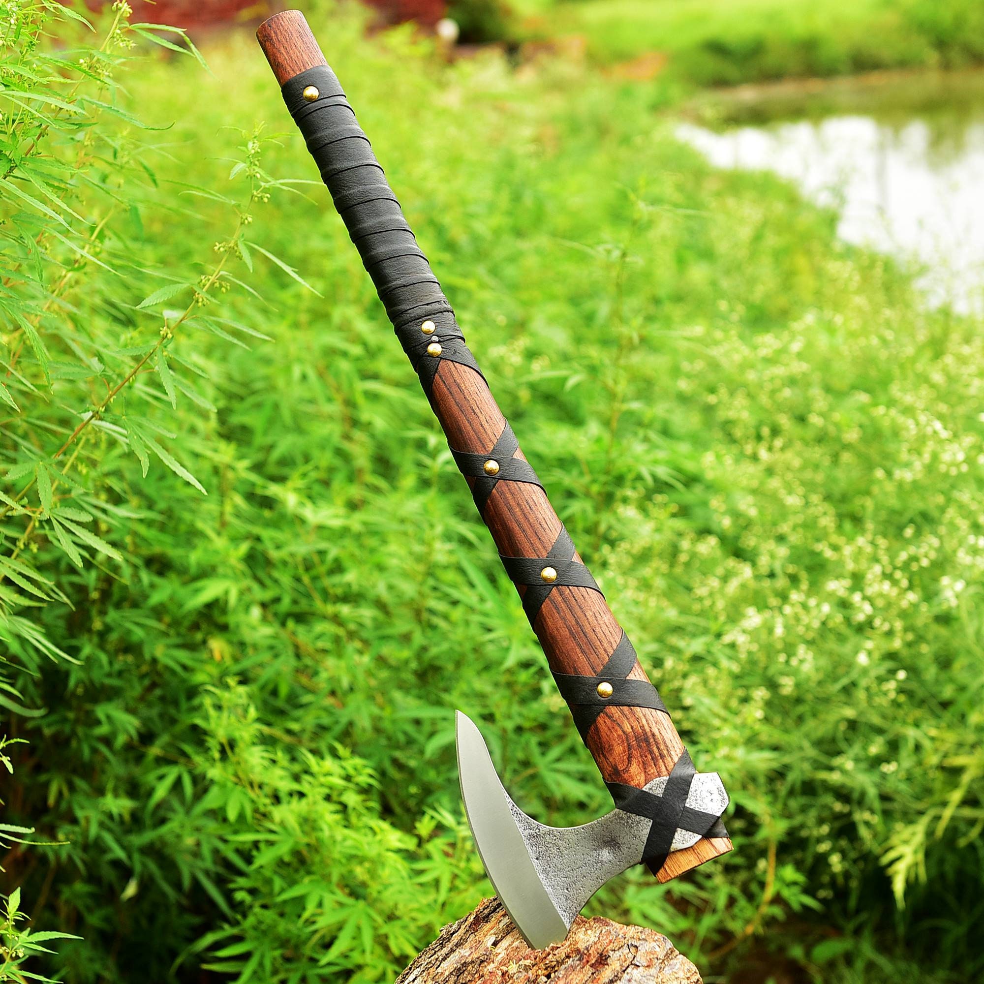 Customize Forged Axe Hatchet Viking Axe Battle Axe Birch - Etsy