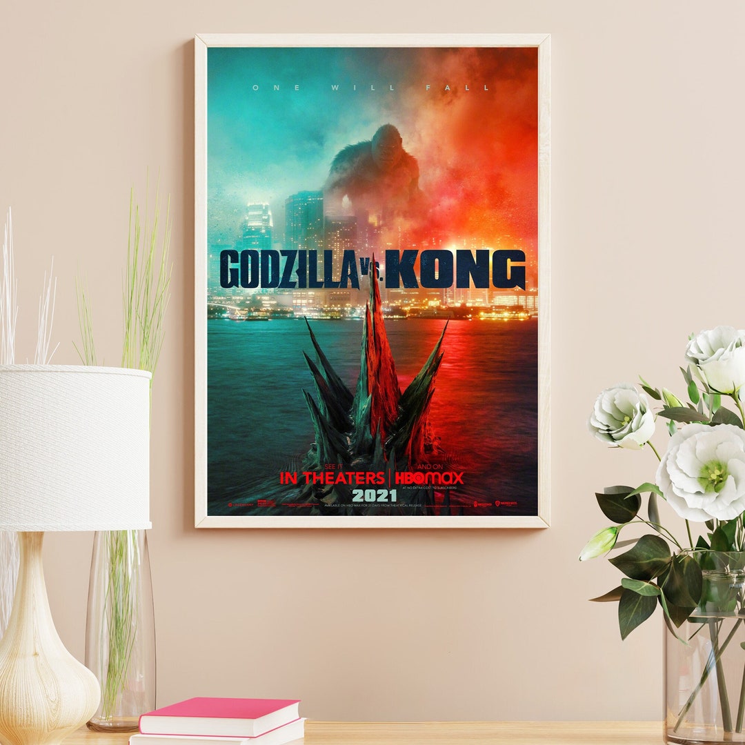 Godzilla Vs Kong Poster Decorative Paintings Art Poster Wall - Etsy