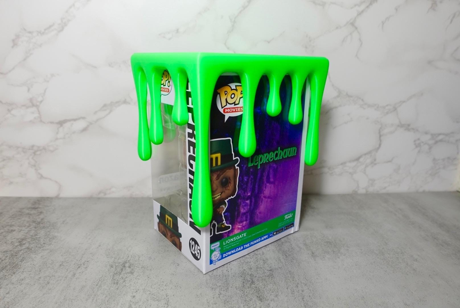 3D Printed Funko Pop Dripping Slime Display - Etsy