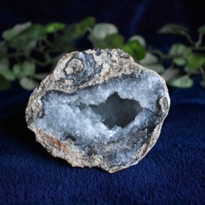 La Choya Trancas Chalcedony Geode With Druzy - Etsy
