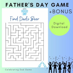 Fathers Day Games, Fun Fathers Day Games, Father's Day Fun, Fathers Day ...