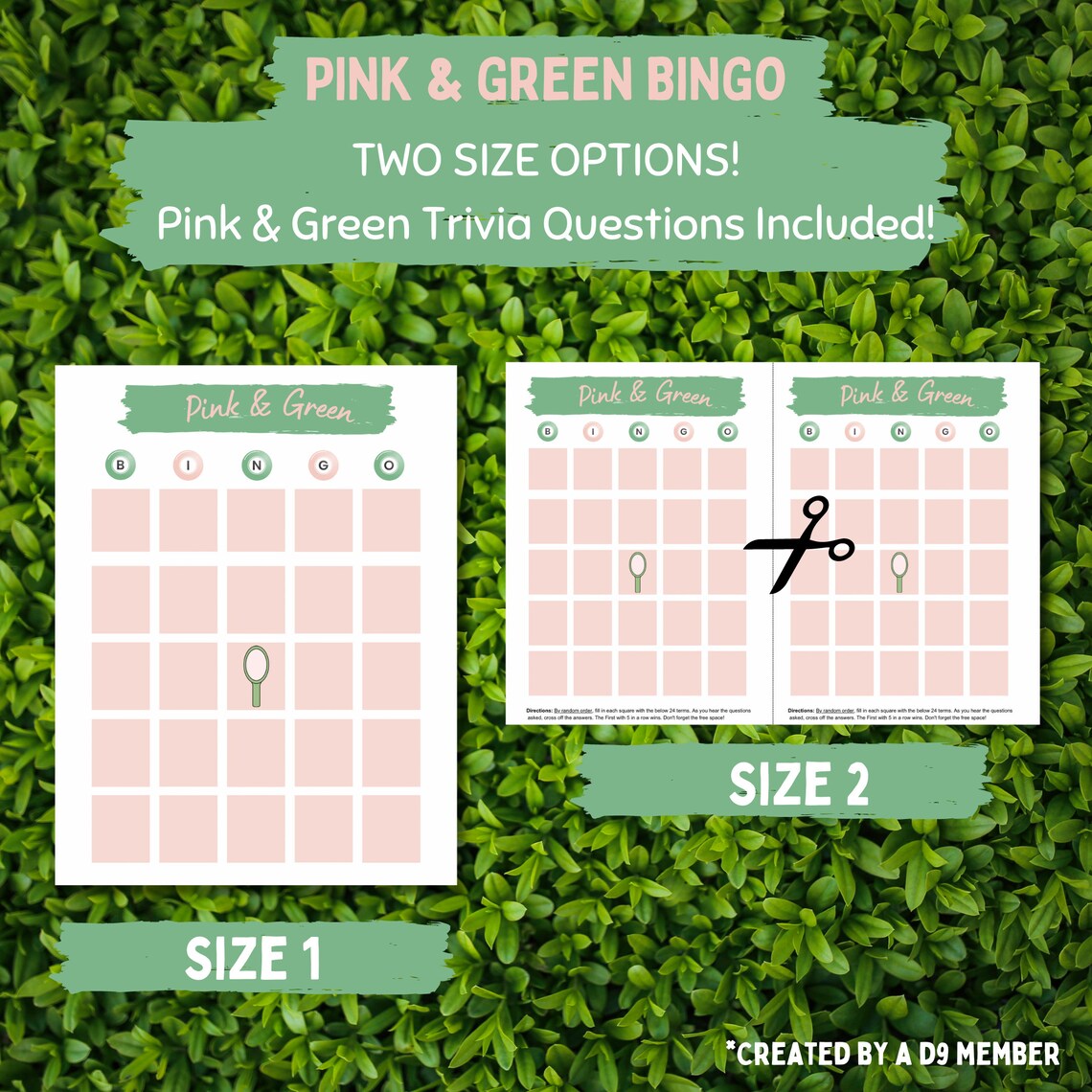 Alpha Kappa Alpha Bingo Game: AKA Founders Day Activity (digital ...