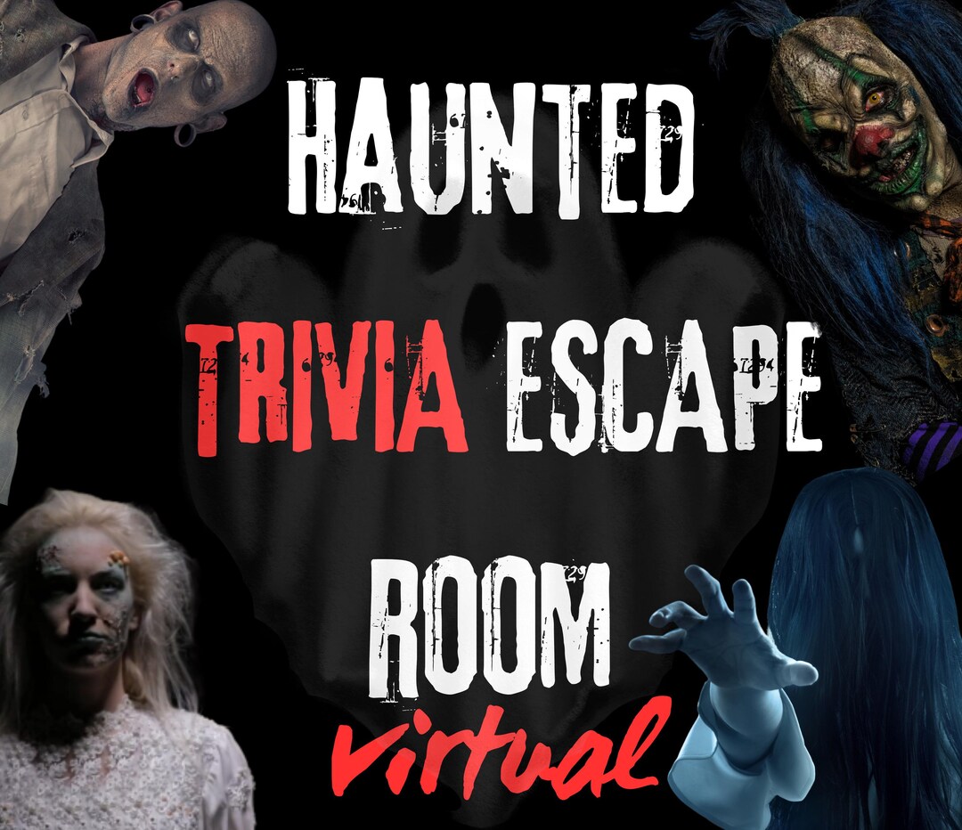 Halloween Game, Haunted House Escape Room, Virtual Escape Room, Spooky ...