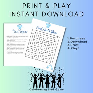 Fathers Day Games, Fun Fathers Day Games, Father's Day Fun, Fathers Day ...