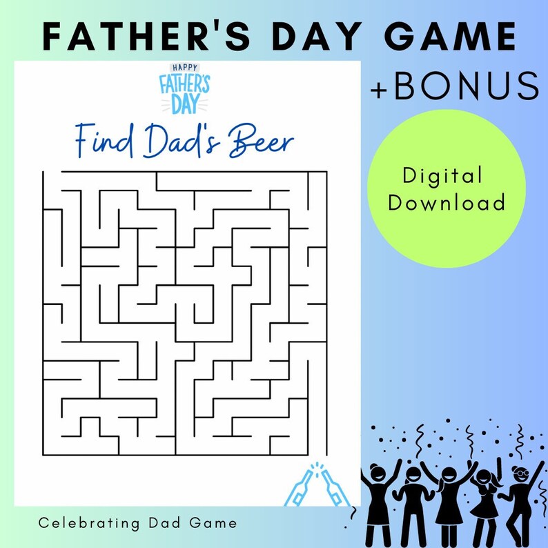 Fathers Day Games, Fun Fathers Day Games, Father's Day Fun, Fathers Day ...