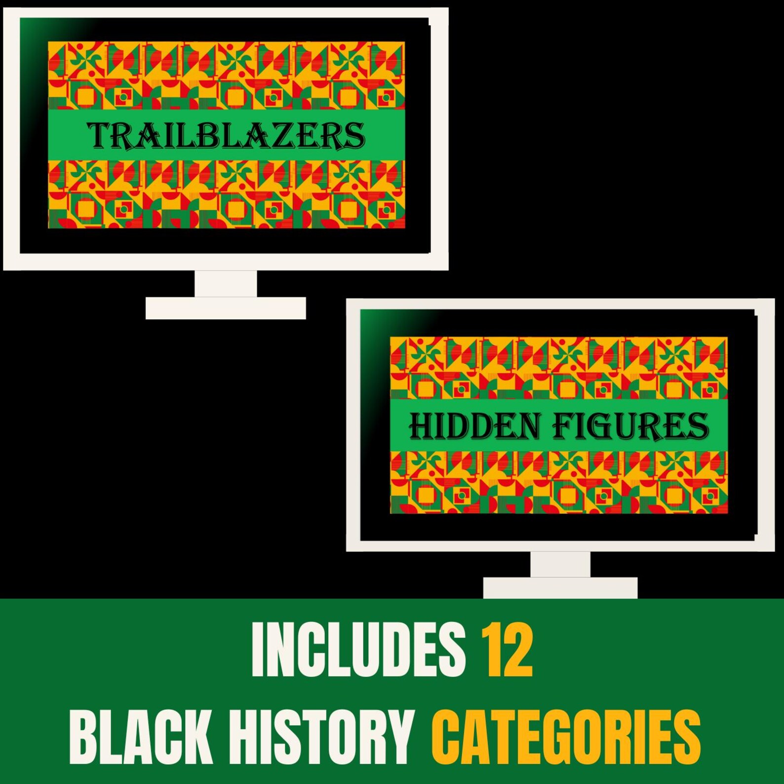 BLACK HISTORY JEOPARDY, Black History Game, Black Trivia, Black Game ...