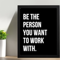 Motivational Poster Print Money Success Wall Art for Office, Business ...