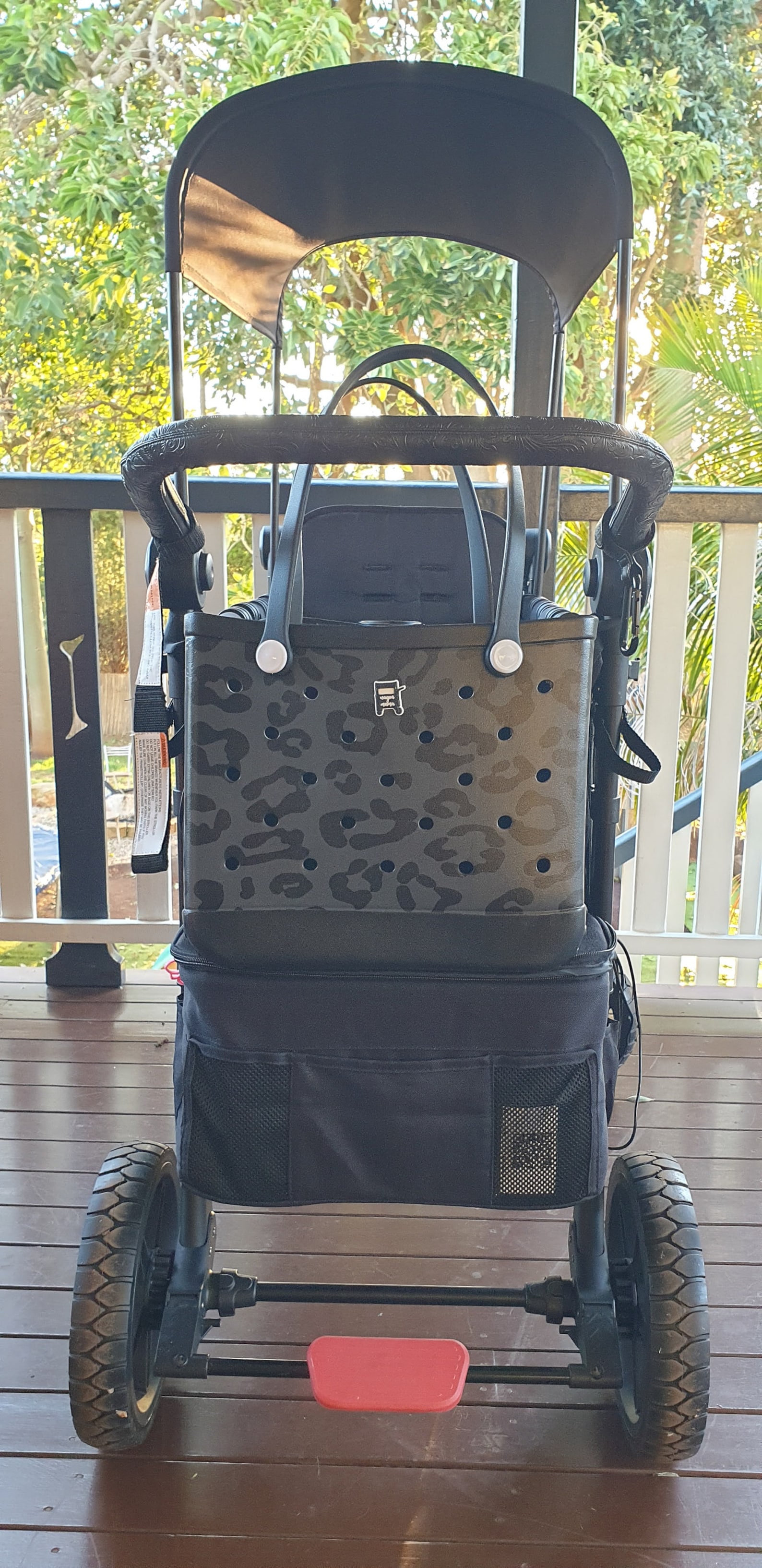 STL FILE ONLY - Pram Wagon / Stroller Wagon Bogg Bag - Croc Bag ...