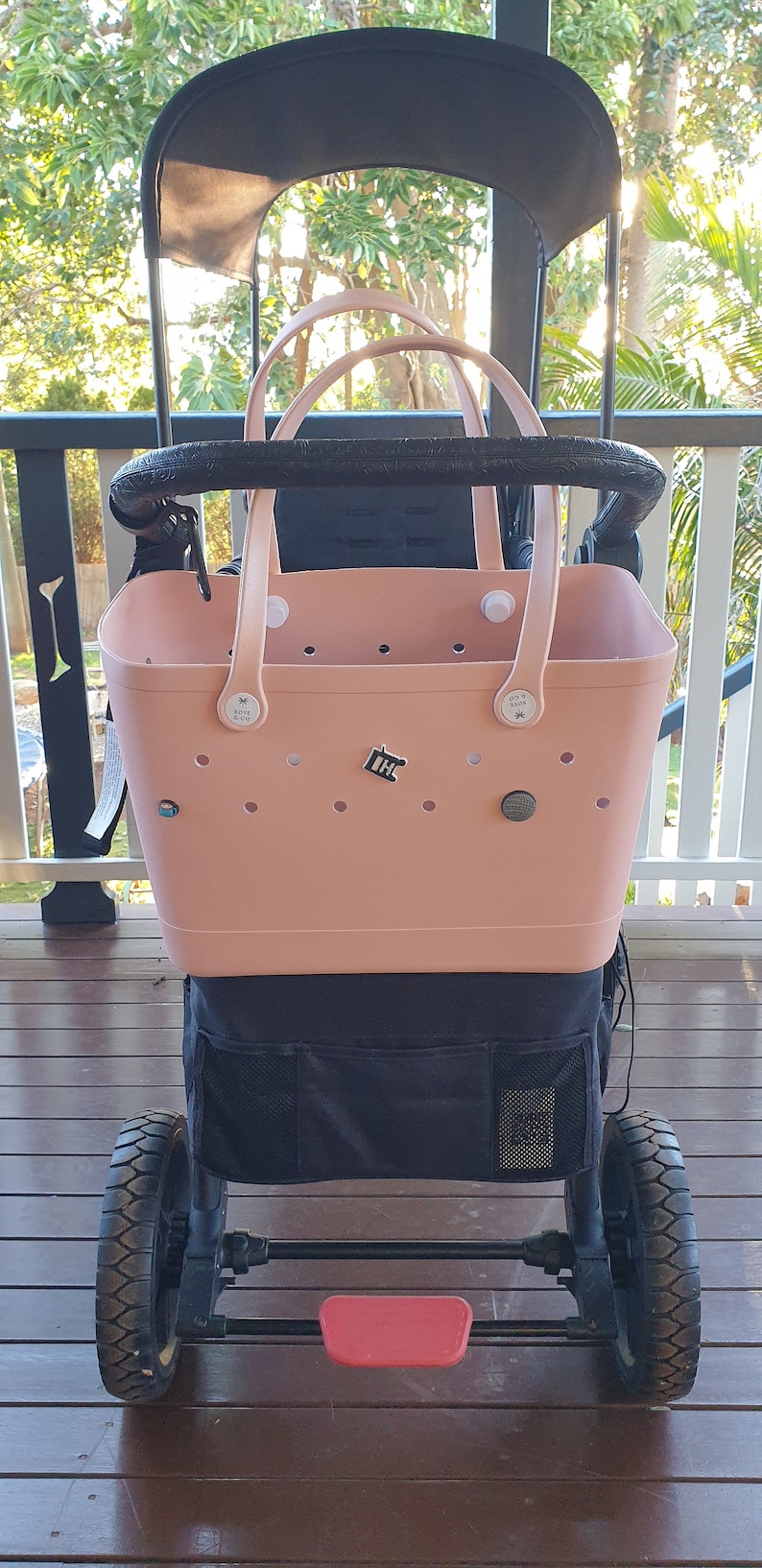 STL FILE ONLY - Pram Wagon / Stroller Wagon Bogg Bag - Croc Bag ...
