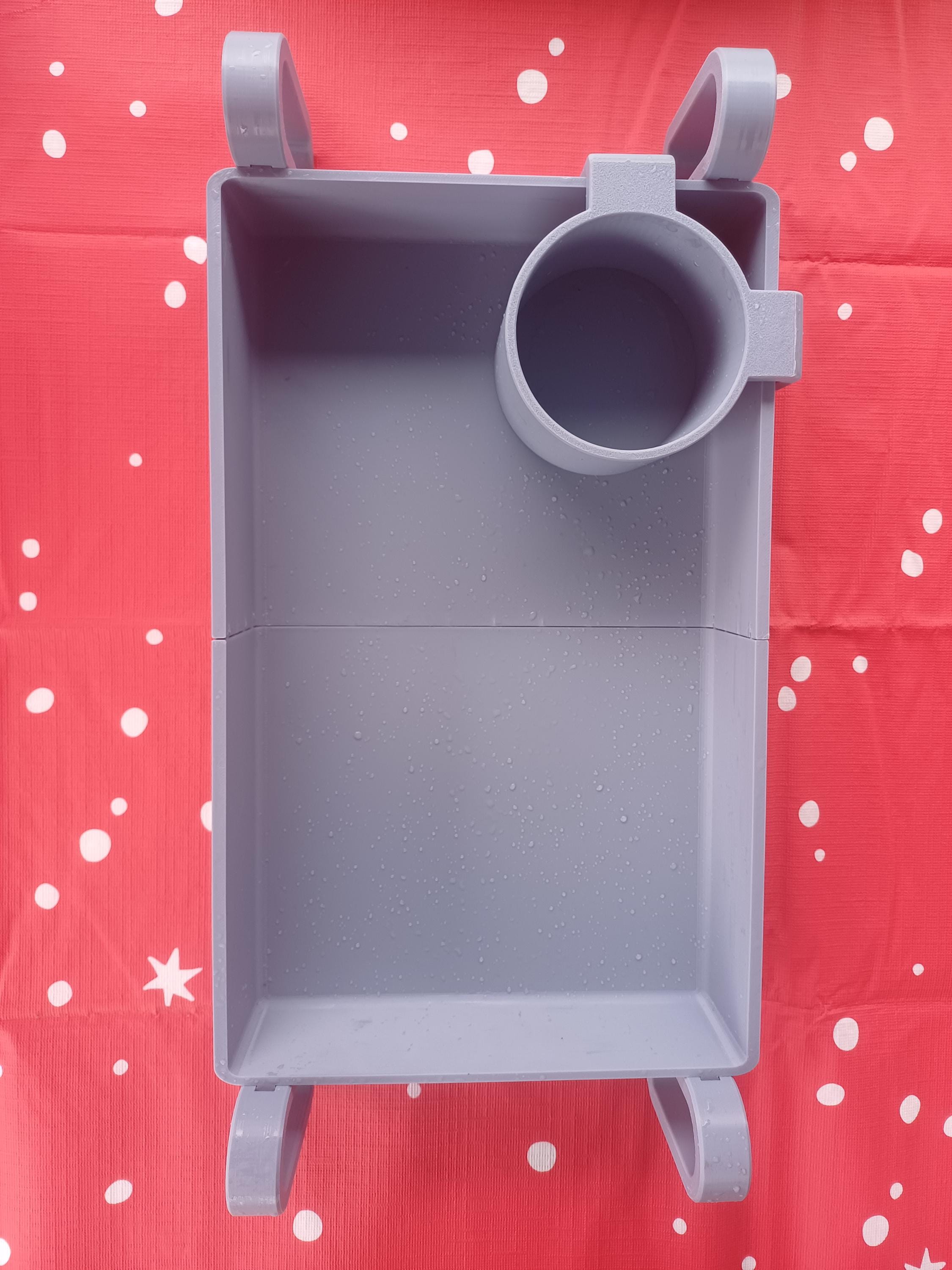 Wonderfold Wagon W2 and W4 Snack Tray With Cup Holder Insert - 3D ...