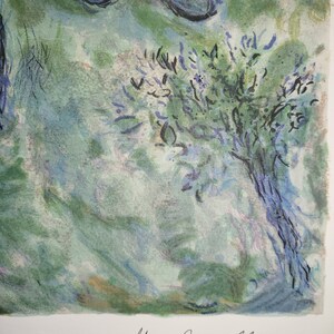 Marc Chagall - Sur La Route Du Village - Etsy