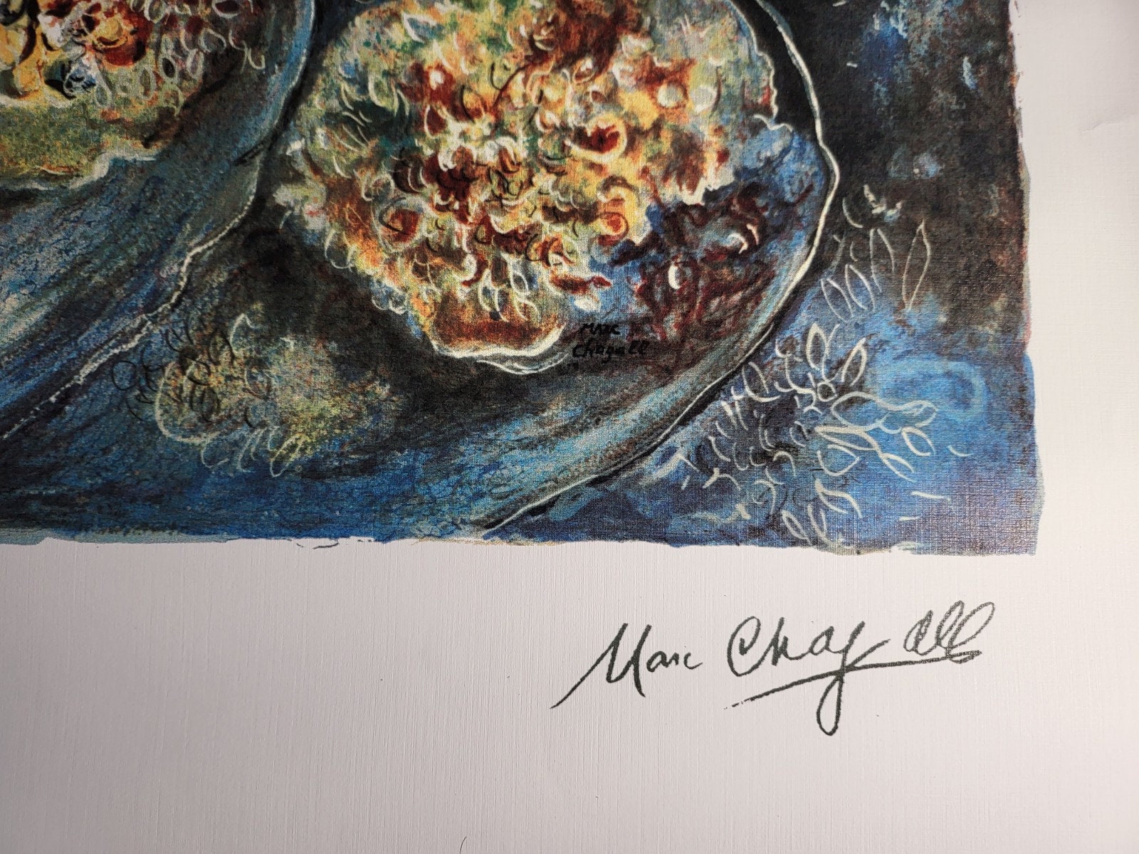 Marc Chagall BELLA Limited Ed. Lithograph - Etsy