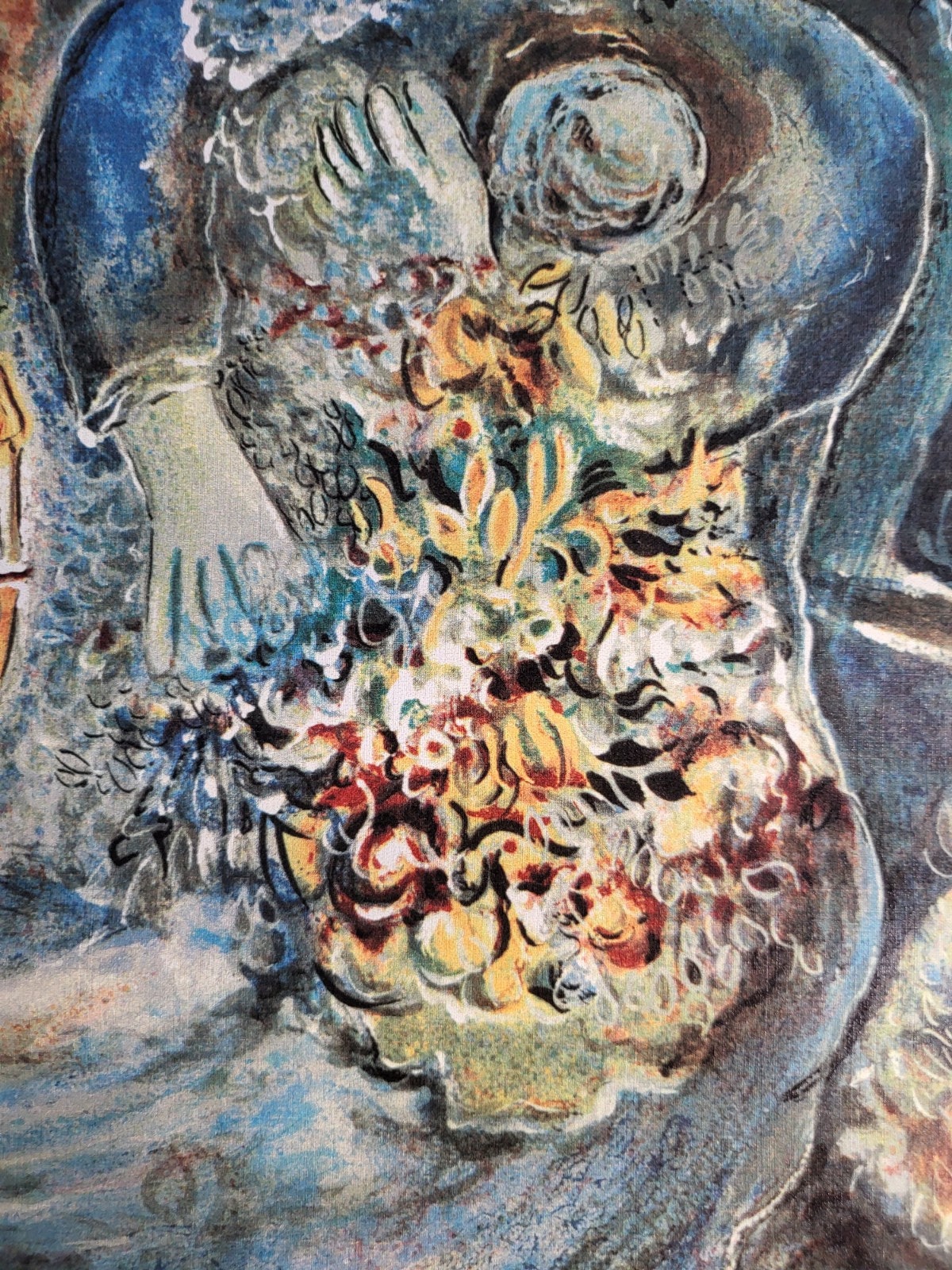 Marc Chagall BELLA Limited Ed. Lithograph - Etsy