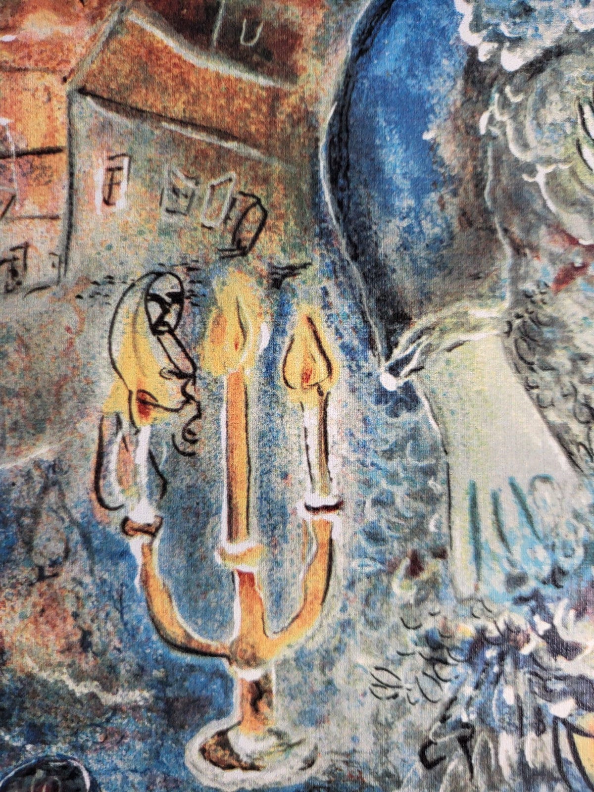 Marc Chagall BELLA Limited Ed. Lithograph - Etsy