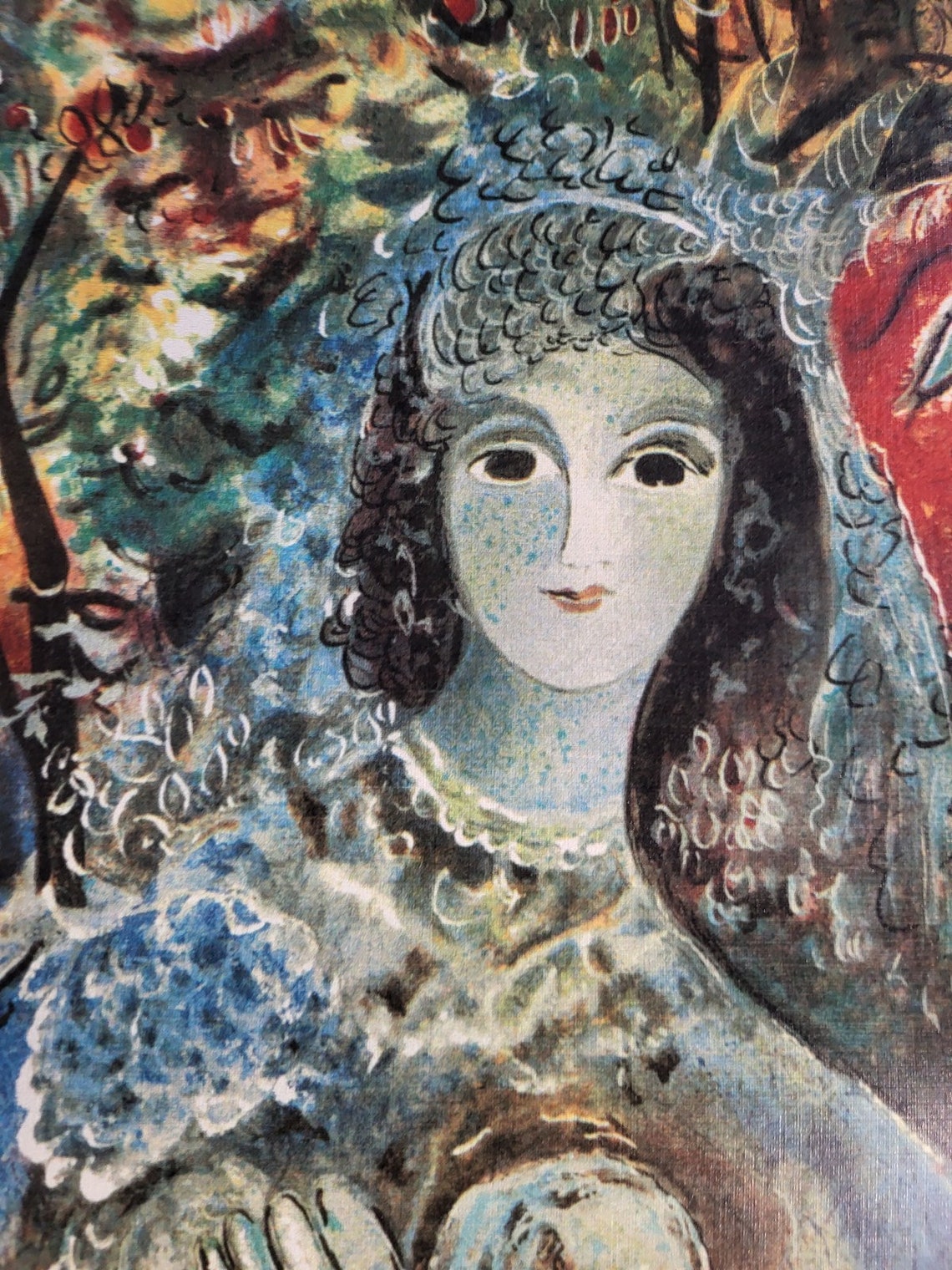 Marc Chagall BELLA Limited Ed. Lithograph - Etsy